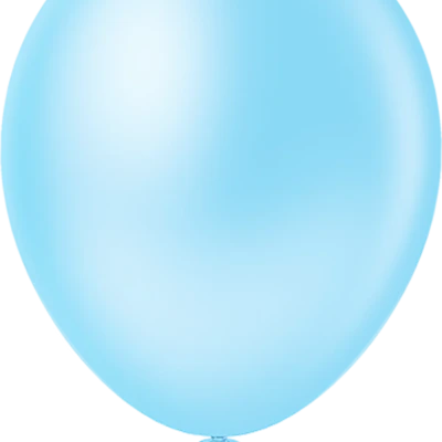 BALÃO DE FESTAS REDONDO AZUL CLARO - PIC PIC